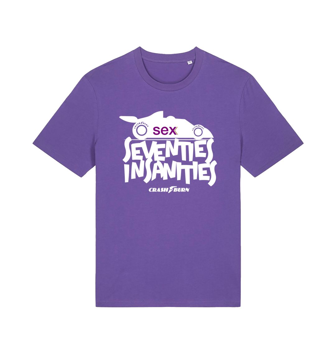 Seventies Sex T Shirt Crash And Burn